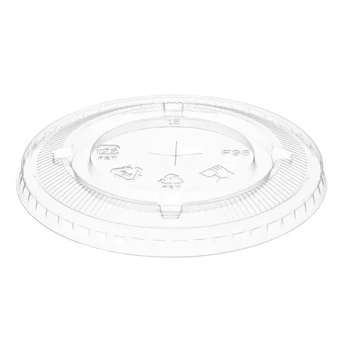 98mm Flat Lids for 12-24oz PET Cups – Patek Packaging