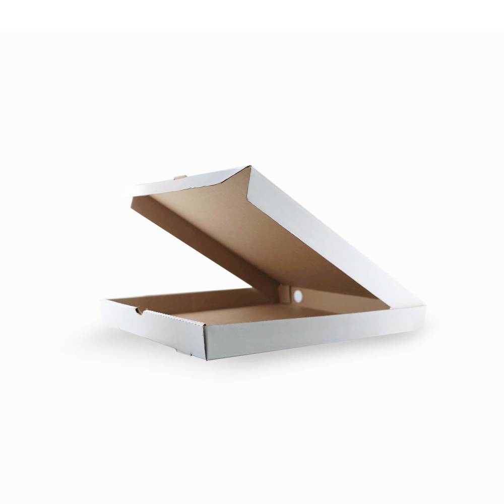 Durable 10” Pizza Box Br/White – Patek Packaging