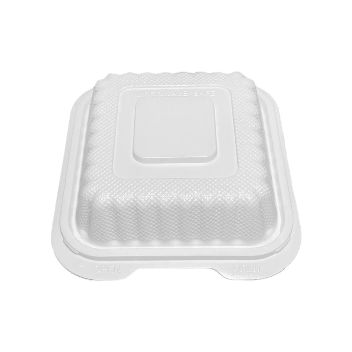 Square Clamshell PP Hinged Container – Patek Packaging