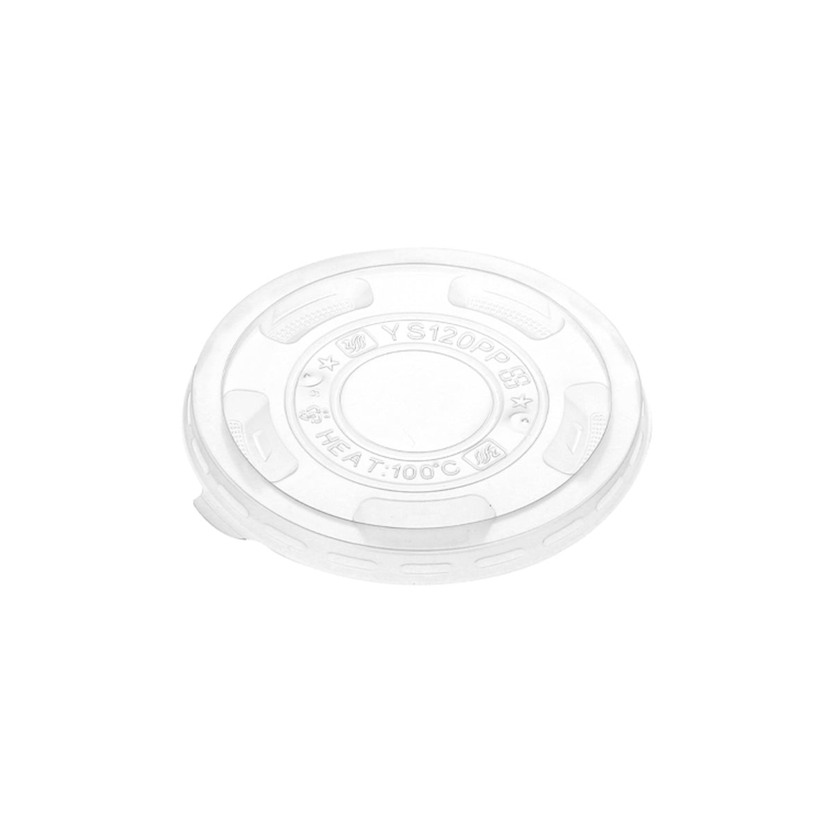 YS120 | 120mm Clear PP Round Lids (Lid Only) – Patek Packaging